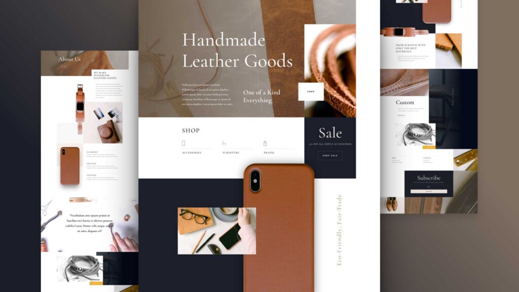 Leather Company Layout Pack - Digital Mukesh