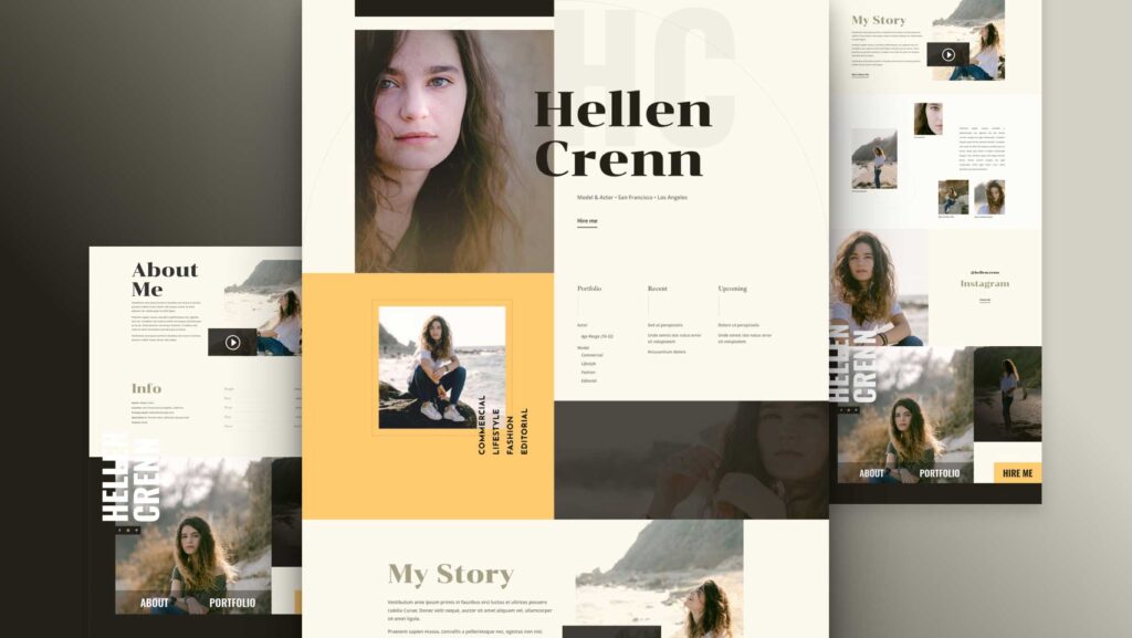 Model CV Layout Pack - Digital Mukesh